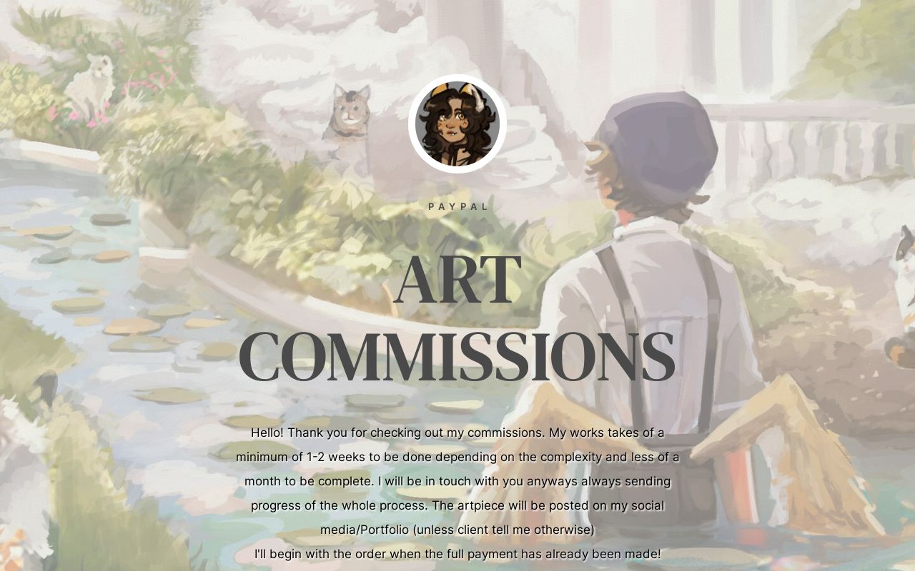 ART COMMISSSIONS